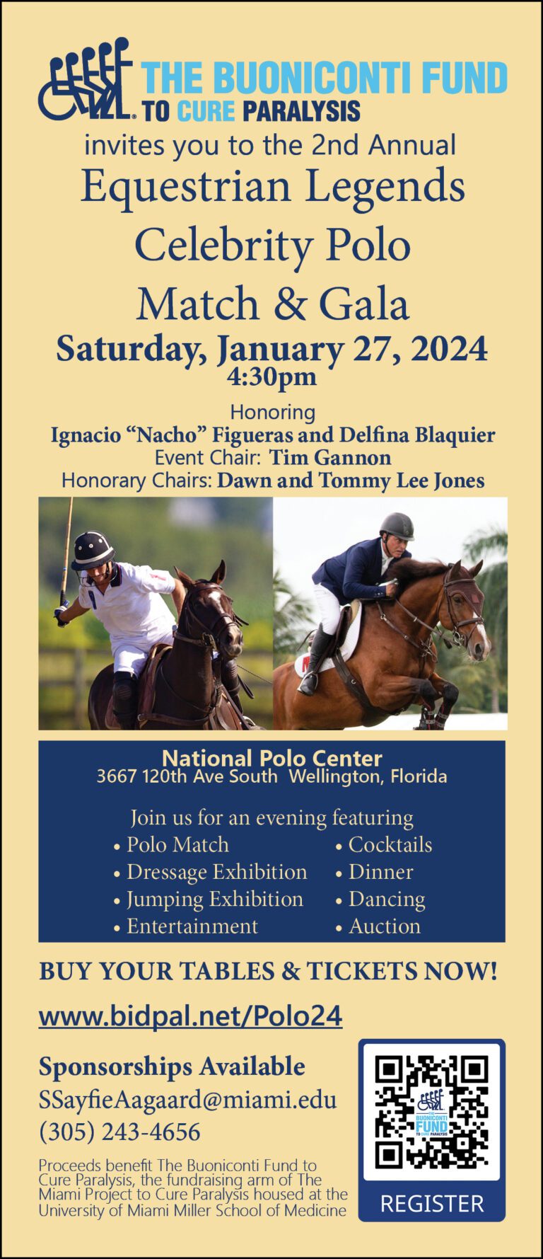 Equestrian Legends Celebrity Polo Match & Gala - The Miami Project