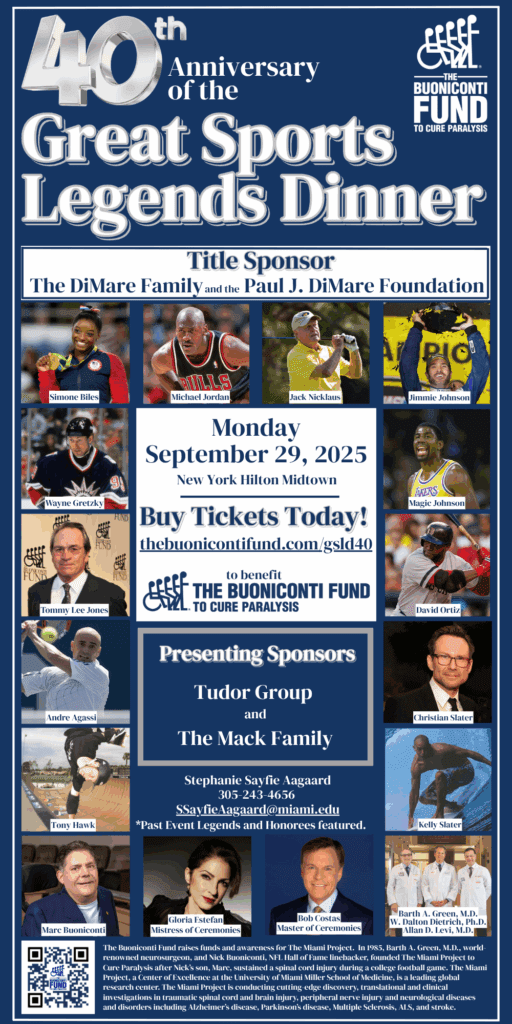 40th Annual Great Sports Legends Dinner - The Miami Project