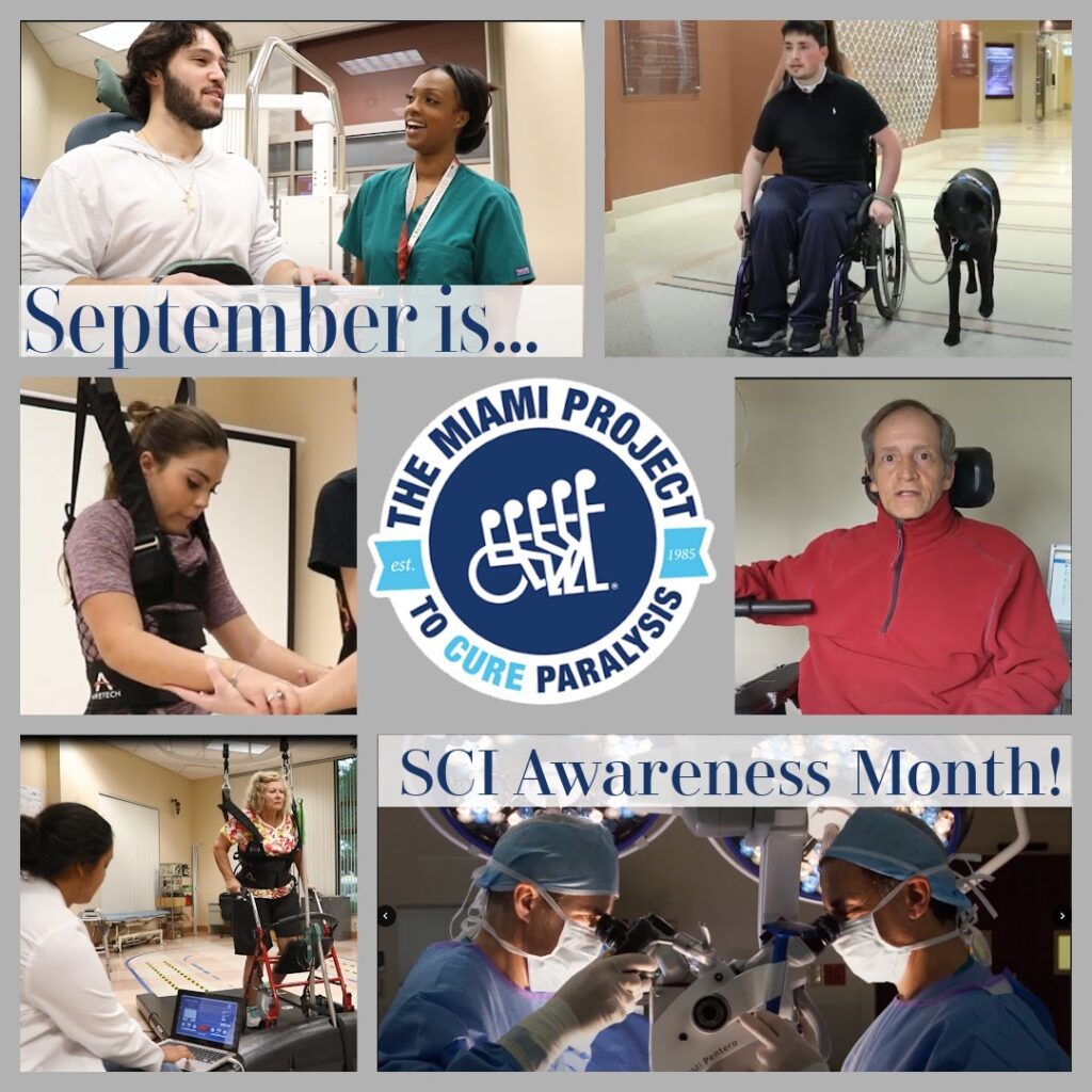 September is SCI Awareness Month - The Miami Project